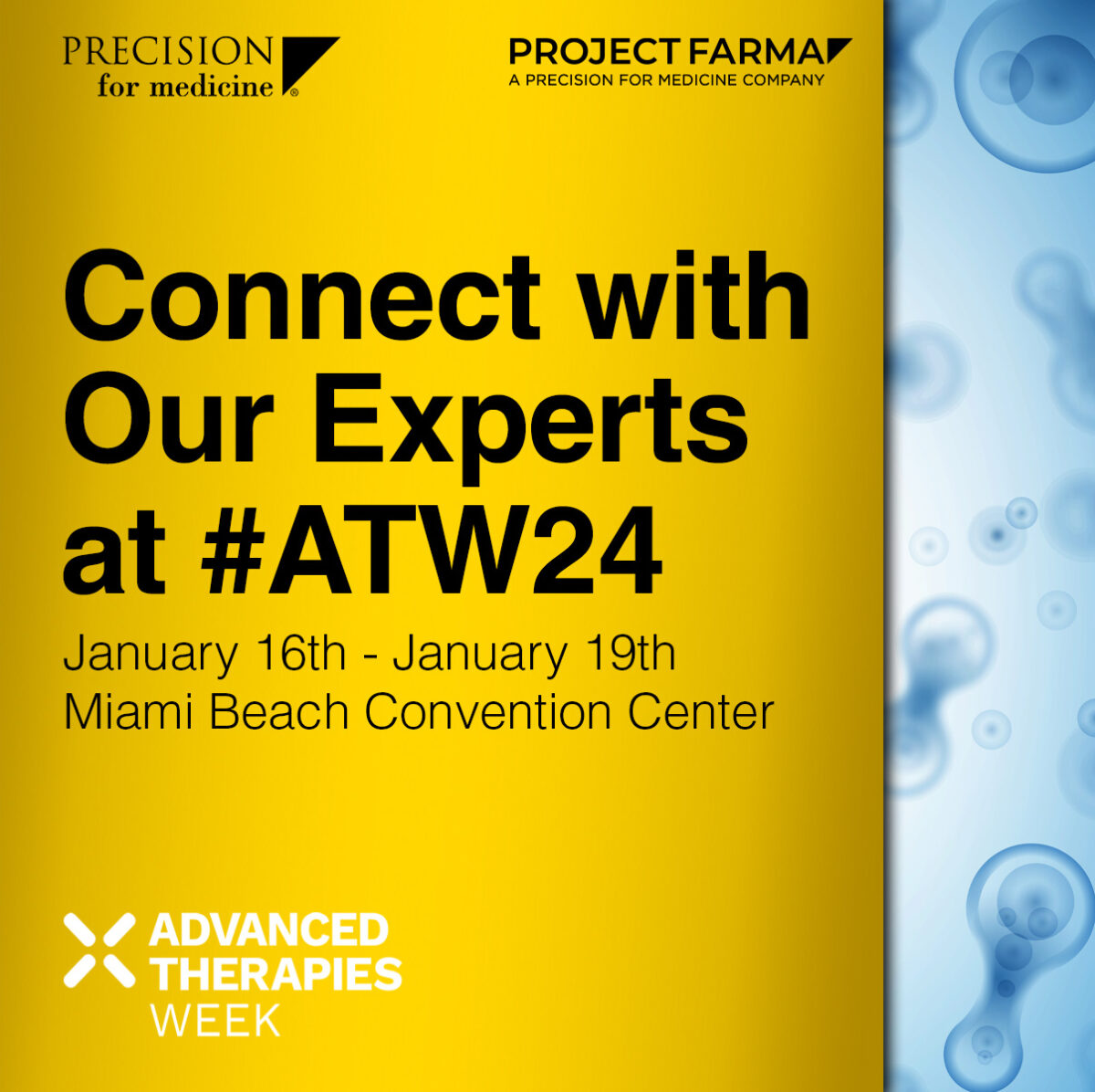Conference: Advanced Therapies Week, 2024 - Precision Medicine Group